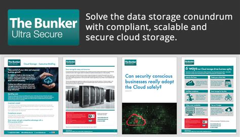 Solve The Data Conundrum With Compliant Scalable And Secure Cloud Storage