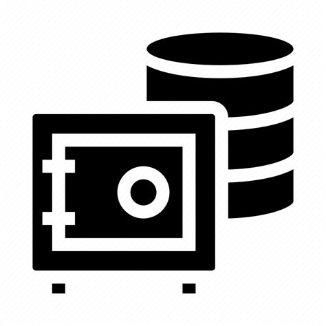 Data Database Lock Safe Security Icon Download On Iconfinder