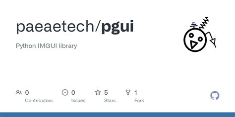 Github Paeaetechpgui Python Imgui Library