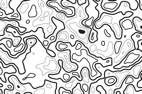 Premium Vector Topographic Background Design