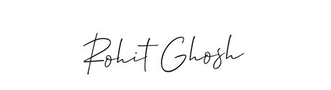80 Rohit Ghosh Name Signature Style Ideas Free Online Autograph