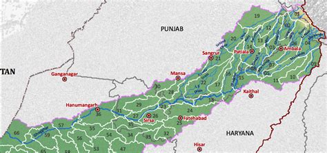 Ghaggar River Basin River Basin River Basin