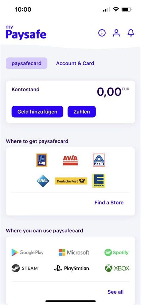 Paysafecard Online Kaufen Direkt Bezahlen Per App Digital Aufladen