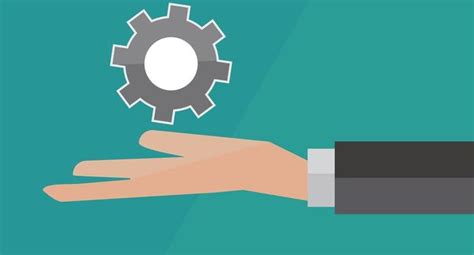 Hand Holding Gear Vector Art Icons And Graphics For Free Download
