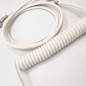 Custom Coiled Aviator Artisan USB C Cable White Etsy