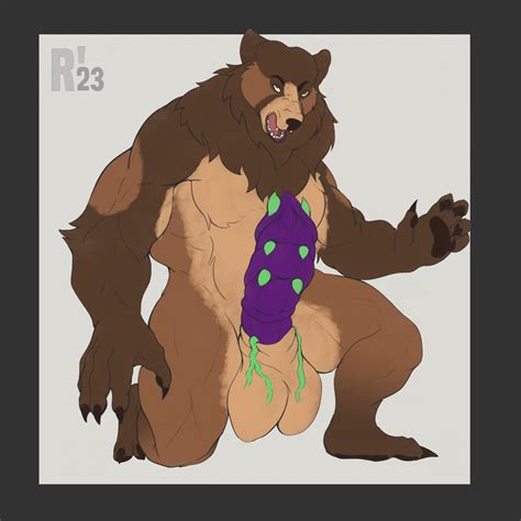 Rule 34 After Transformation Animal Genitalia Anthro Balls Bear Big