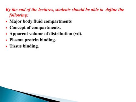 Ppt Pharmacokinetics Ii Bioavailability And Distribution Overview