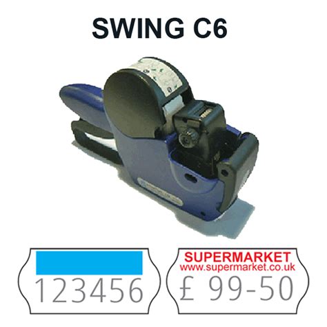 Basic Price Gun Swing C6 Price Gun For Price Labelling Stock