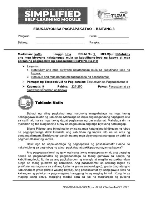 Esp8 Sslm Q3 Week1 Pelones Pdf