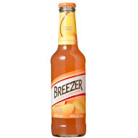 Bacardi Breezer Peach 4 24x27 5 Cl Flasker Potio