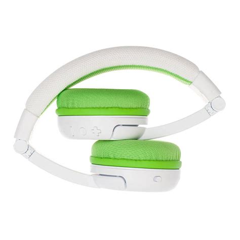Безжични слушалки за деца Buddyphones School зелени Emag Bg