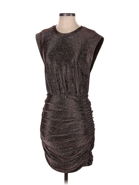 Evereve Marled Metallic Silver Cocktail Dress Size S 72 Off Thredup