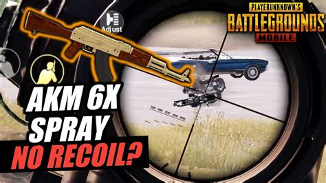 How To Use Akm And M416 With 6x Scope Pubg Mobile Youtube