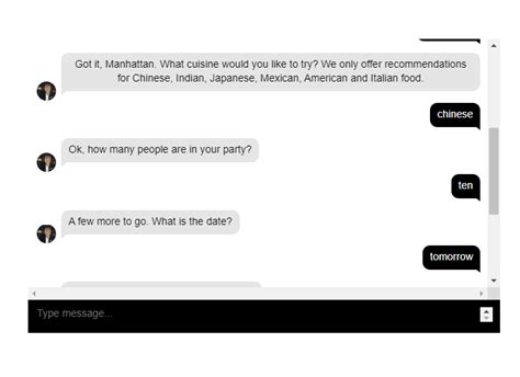 Github Wan Xu Wan Dining Concierge Chatbot