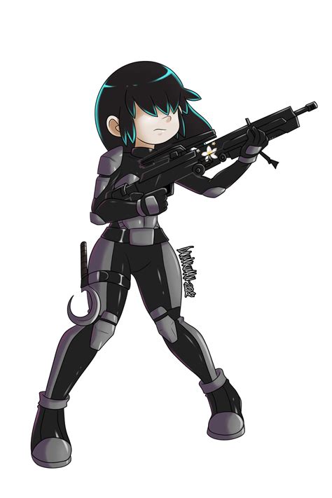 Commission Lucy The Assassin By Danmakuman On Deviantart