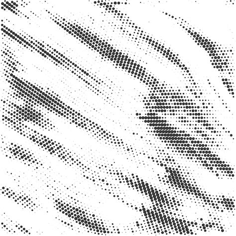 Free Vector Black And White Grunge Halftone Pattern Texture Background
