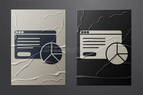 White Web Analytics Information And Development Website Statistic Icon