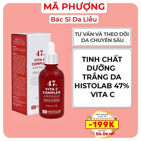 Tinh Chất Trắng Da Histolab Vita C Complex Ampoule 47 Bác Sĩ Mã