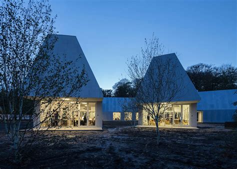 Mos Architects Adds Top Heavy Studios To A Danish College