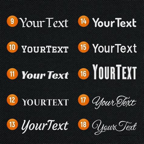 Custom Text Patch Hook Loop Iron On Sew Rectangle 10 25 Cm