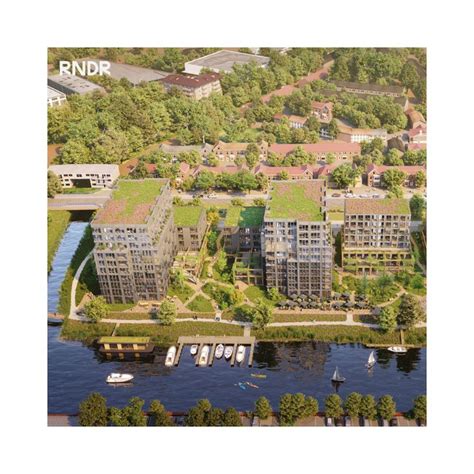 Rndr Works Aerial Render I Urban Master Planning Rendering Storyt