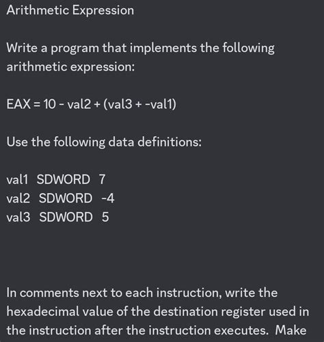 Solved I Am Having Trouble Setting This Up In Assembly Chegg