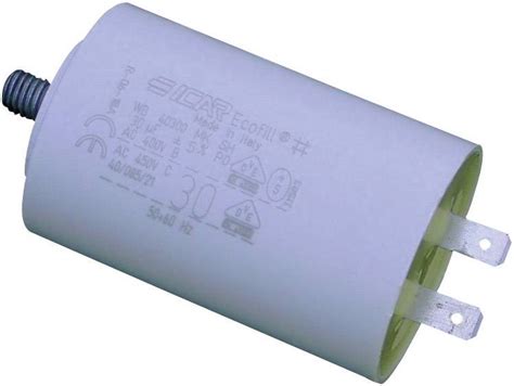 Buy Weltron WB40250/A MKP motor capacitor 25 µF 450 V AC 5 % (Ø x H) 45 ...