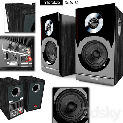 MICROLAB SOLO 15 - Audio tech - 3D model