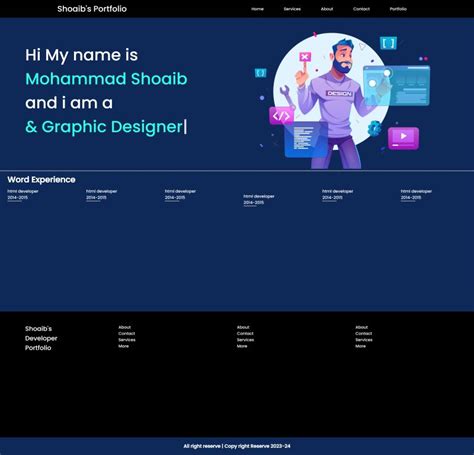 Mohd Shoaib On Linkedin I Have Create First Website Layout Using Html