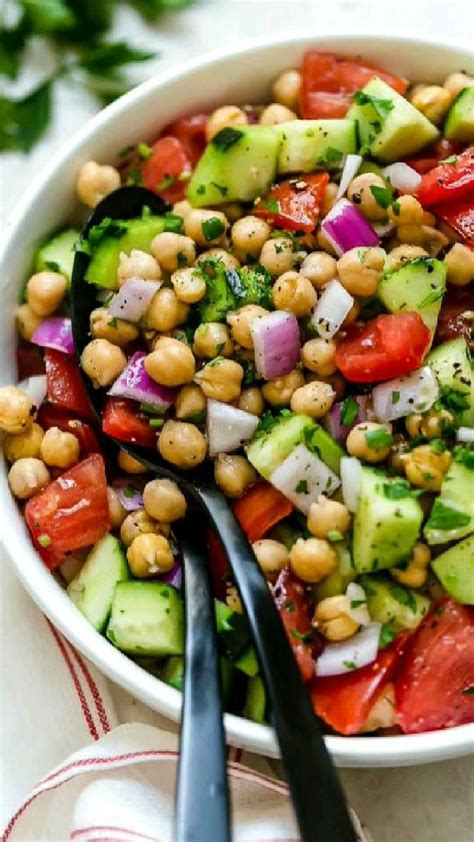 Roasted Chickpea Greek Salad Artofit