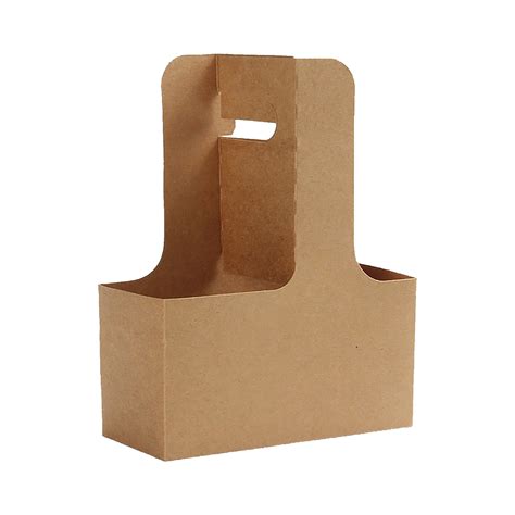 NSESSHome Clearance 10 Pack Drink Carrier With Handle 2 Cup Kraft