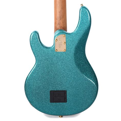 Music Man Stingray Special Ocean Sparkle Wroasted Maple Neck Chicago