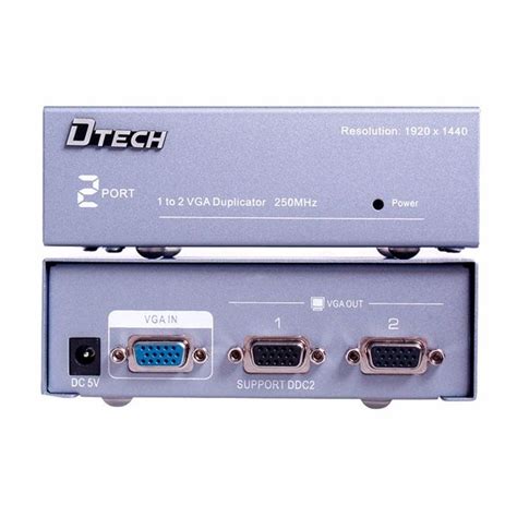 Hub 1 Cpu 2 Vga Dtech