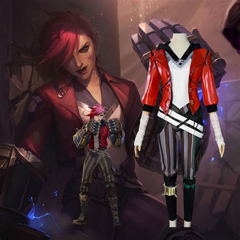 League Of Legends Jinx Costume Jinx Cosplay Suit Lol Costume