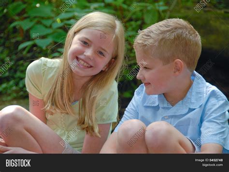 Brother Sister Talking Image And Photo Free Trial Bigstock