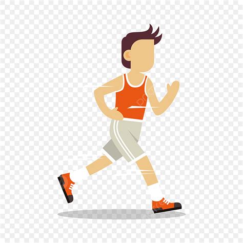 남자 실행 벡터 달리는 남자 조깅 Png 일러스트 및 벡터 에 대한 무료 다운로드 Pngtree