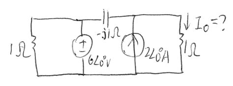 solved solve the following circuit for i 0 ﻿using