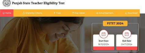 Punjab Tet Pstet 2024 Notification Out For December Exam At Pstet