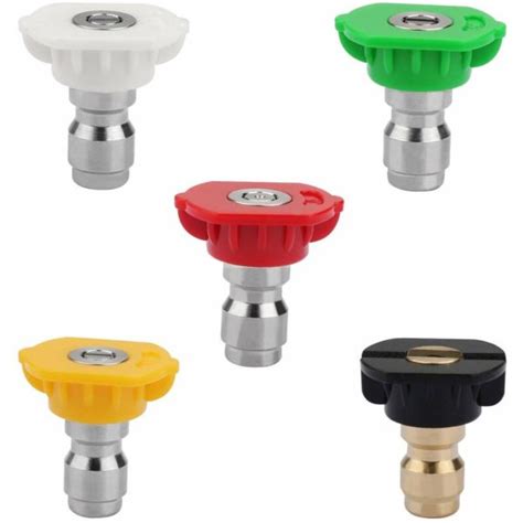 Monly Pack Dus Pressure Washer Spray Nozzle Tips Multi Stage Quick Connect Gpm