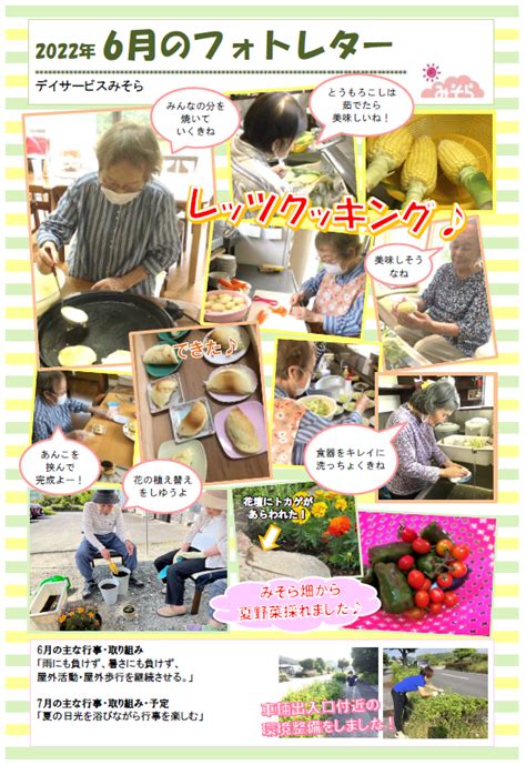 6月のフォトレター十市岡豊山田 みそらのブログ