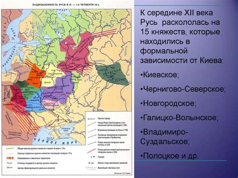 Феодальная раздробленность на Руси презентация онлайн