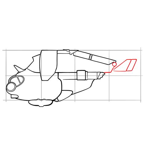 How To Draw The Fallout 4 Vertibird Iconic Vtol Aircraft Tutorial