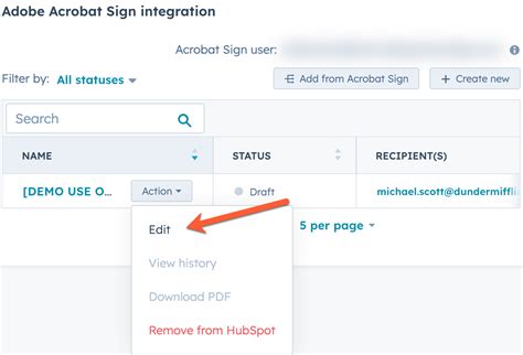 Connect Hubspot And Adobe Acrobat Sign