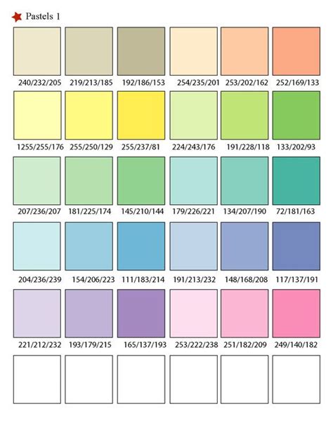 15 Best Images About RGB Color Library On Pinterest Pastel Colors Artworks And Colors