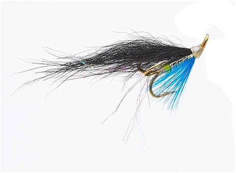 Ponoi Black Treble Hook Fly 8 Treble Hook Flies