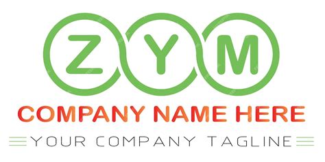 Premium Vector Zym Letter Logo Design