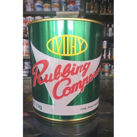 Jual Rubbing Compound Putih Ivory 1kg Shopee Indonesia