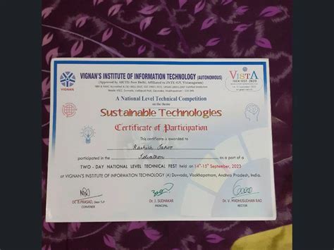 Kashish Sahoo On Linkedin Ideathon Vista