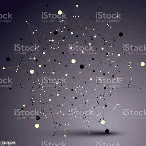 Spatial Vector Monochrome Digital Object 3d Technology Figure向量圖形及更多一個