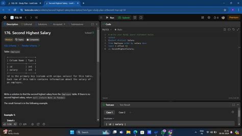 Rahulpratap Singh On Linkedin Day29 50dayssqlchallenge Leetcode